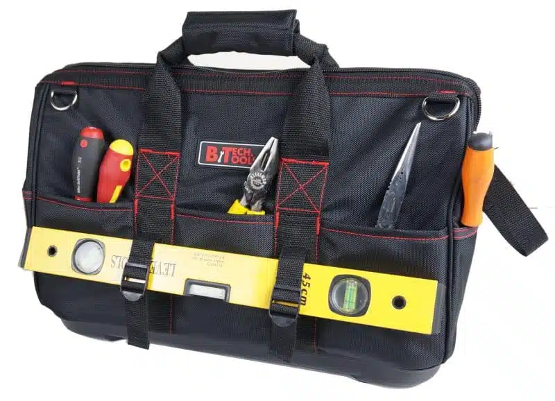 12" / 16" Tool Organizer with External Compartments - Hard Bottom - B ...