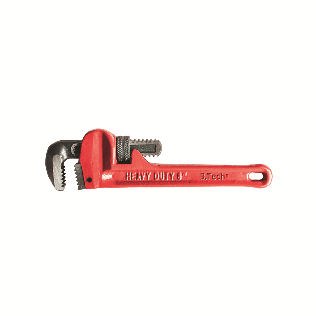 KING IRON Straight Pipe Wrench - B.Tech Tools