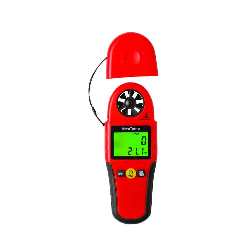 Digital air flow and temperature meter - B.Tech Tools